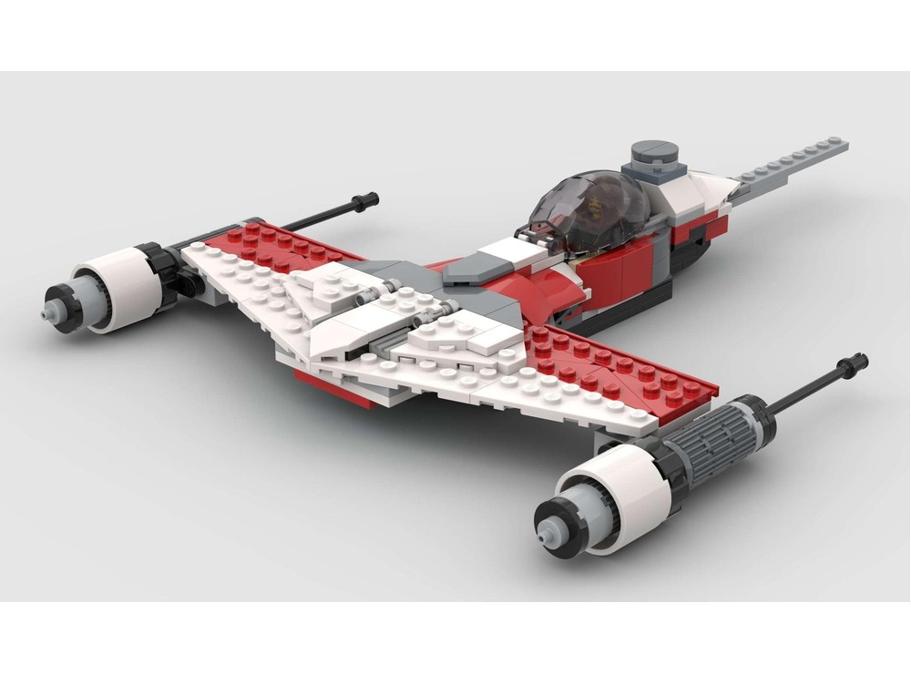 Lego Moc N 1 Starfighter Alternate Build Of 75388 Bobs Starfighter