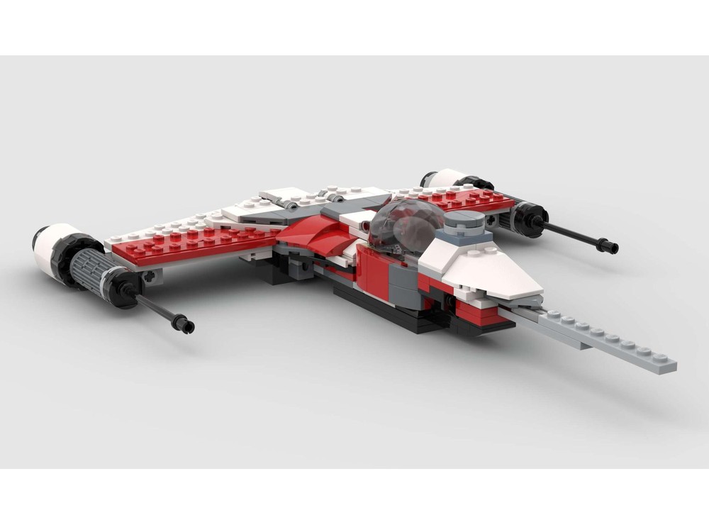 Lego Moc N 1 Starfighter Alternate Build Of 75388 Bobs Starfighter