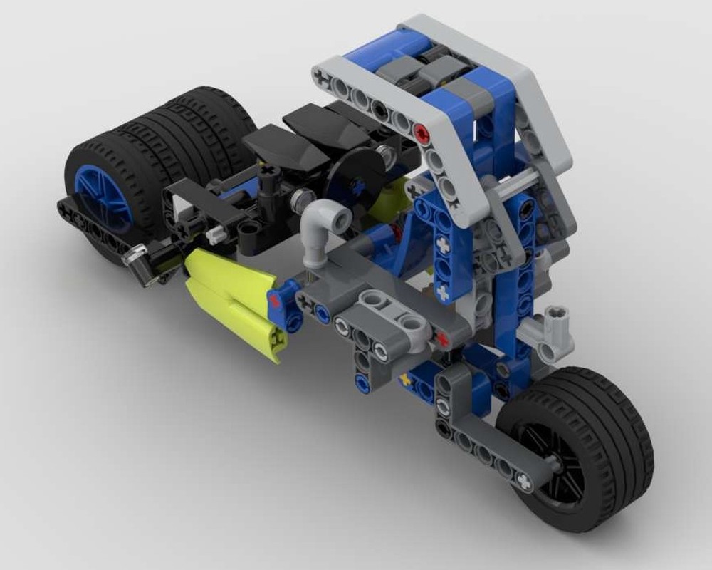 Lego Moc Small Road Roller 42164 Alternative By Erikgs Rebrickable