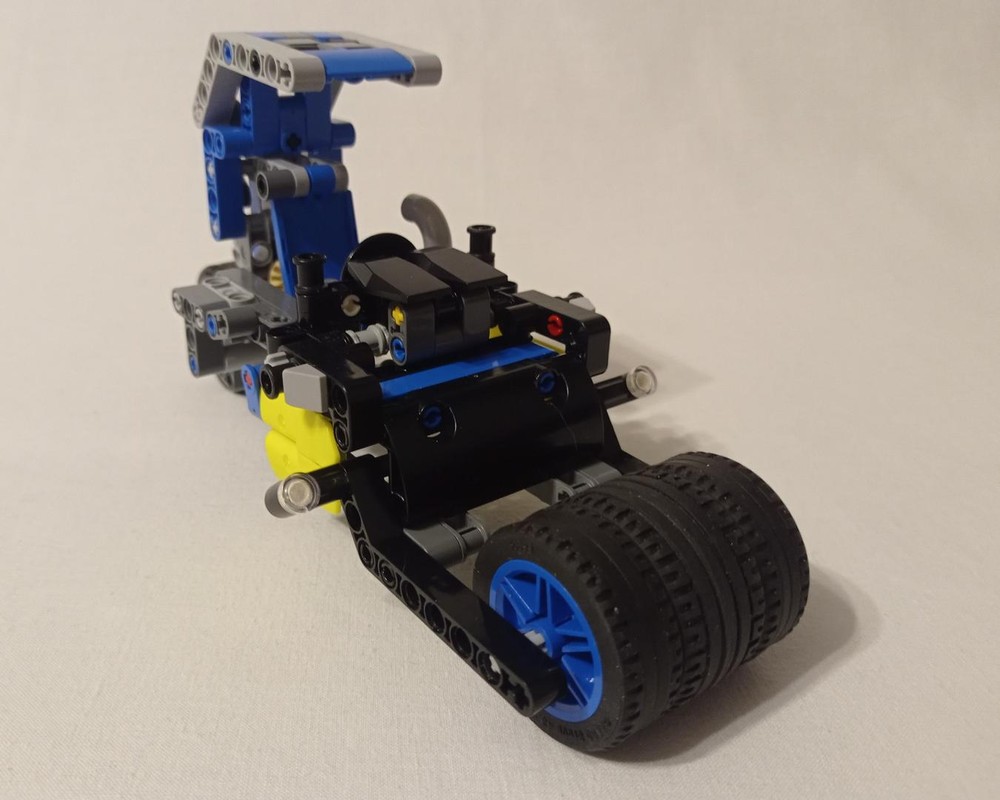 Lego Moc Small Road Roller 42164 Alternative By Erikgs Rebrickable