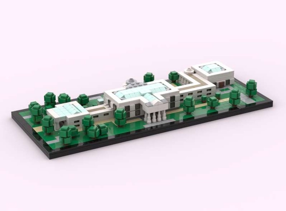 LEGO MOC-195975 White House diorama by MATEILEGO | Rebrickable - Build ...