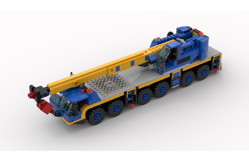 LEGO MOC 2x 60324 6-Axle mobile city crane by Bzoom2019 | Rebrickable ...