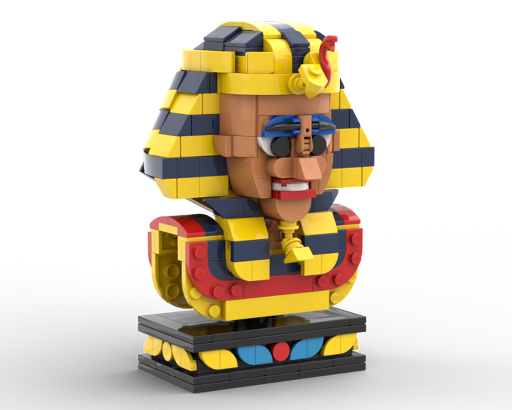LEGO MOC Ancient Egypt Pharaoh by EagleBrick | Rebrickable - Build with ...