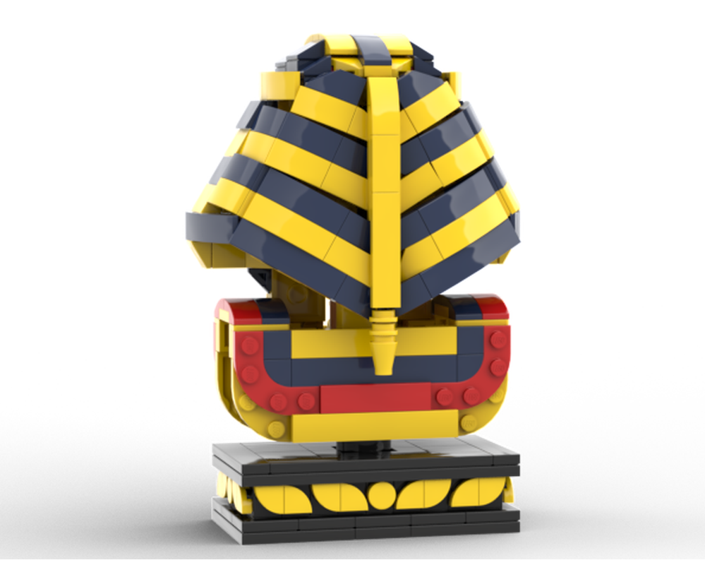 LEGO MOC Ancient Egypt Pharaoh by EagleBrick | Rebrickable - Build with ...