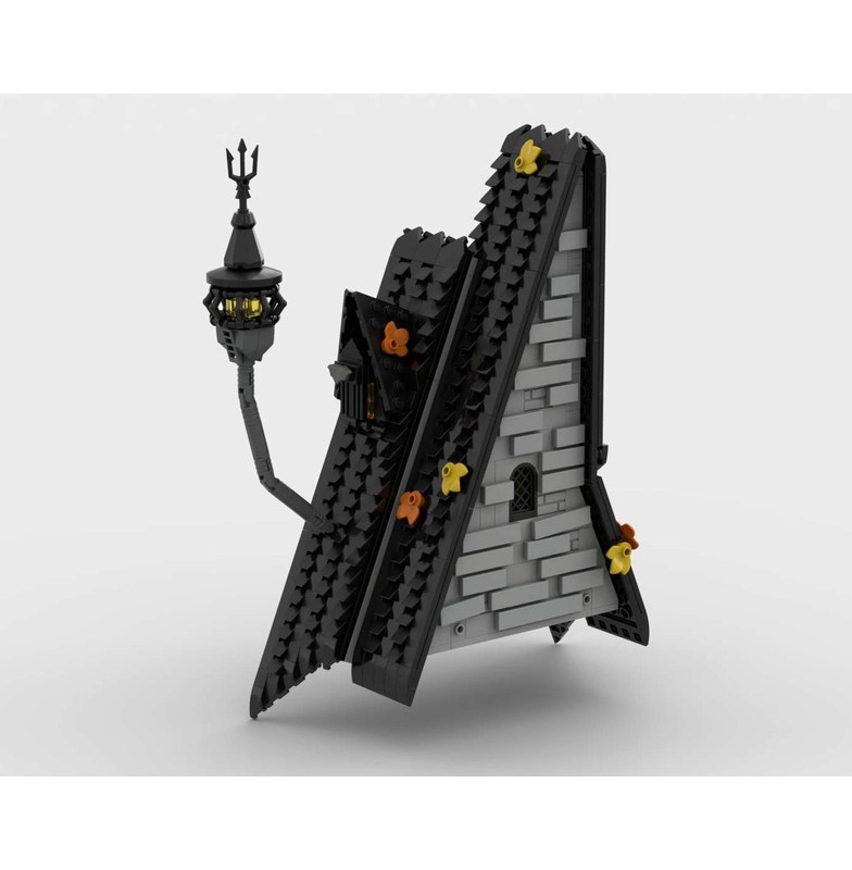 LEGO MOC Nightmare Before Christmas - Jack's house roof alternate by ...