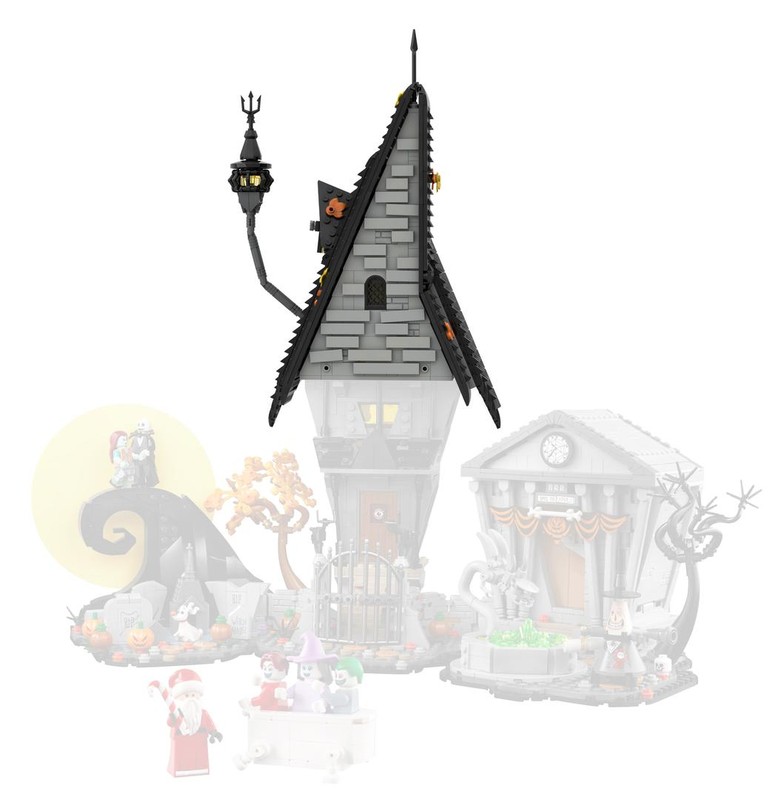 LEGO MOC Nightmare Before Christmas - Jack's house roof alternate by ...