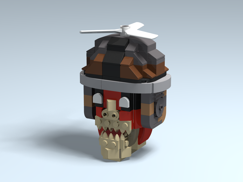 LEGO MOC Zombie Deadpool (Headpool) by Avocados | Rebrickable - Build ...