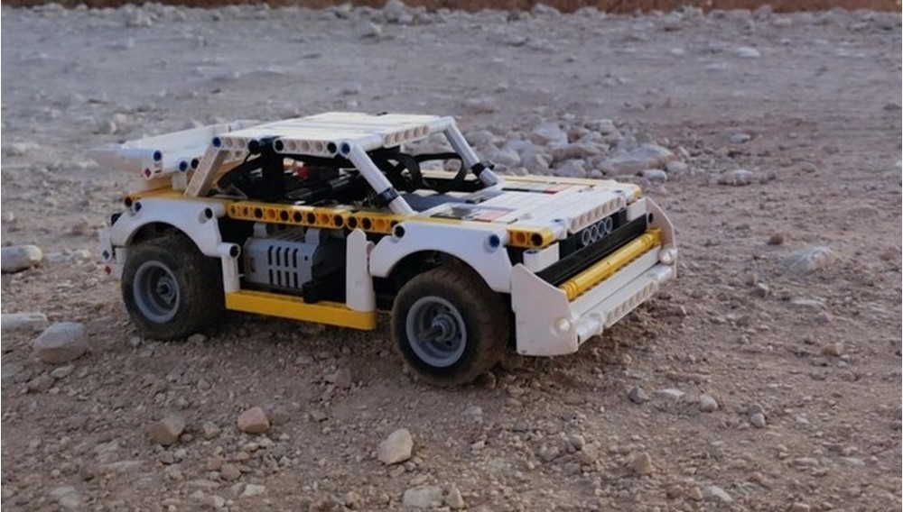 Lego Moc Audi Sport Quattro S1 E2 Rally Car With 2 Buwizz Motors By