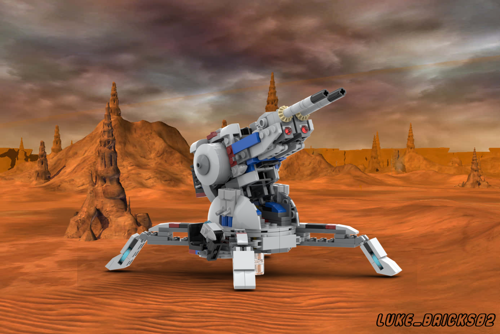 LEGO MOC Heavy Cannon by Luke_Bricks82 | Rebrickable - Build with LEGO