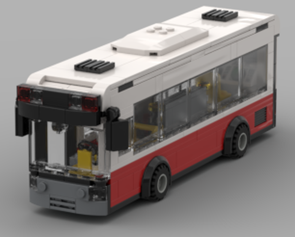 LEGO MOC Fire Department Command Bus by leeggoo_Creator | Rebrickable ...