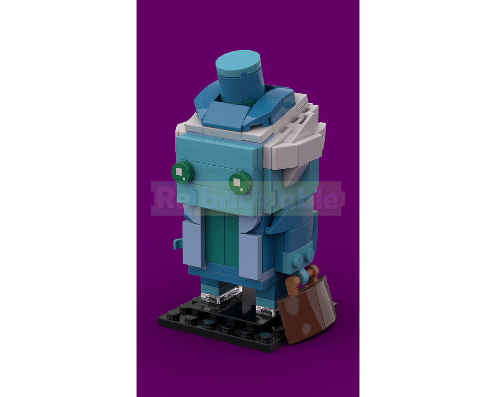 LEGO MOC Hitch Hiking Ghost - Phineas by RalphtheWaldo | Rebrickable ...