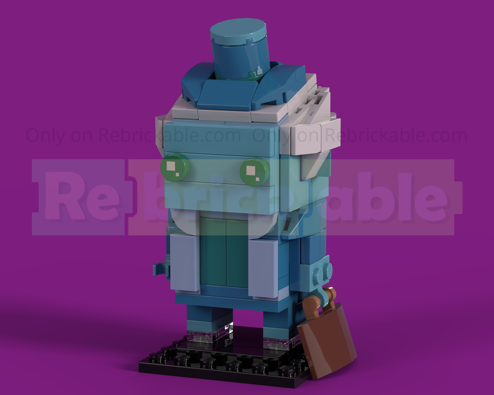 LEGO MOC Hitch Hiking Ghost - Phineas by RalphtheWaldo | Rebrickable ...