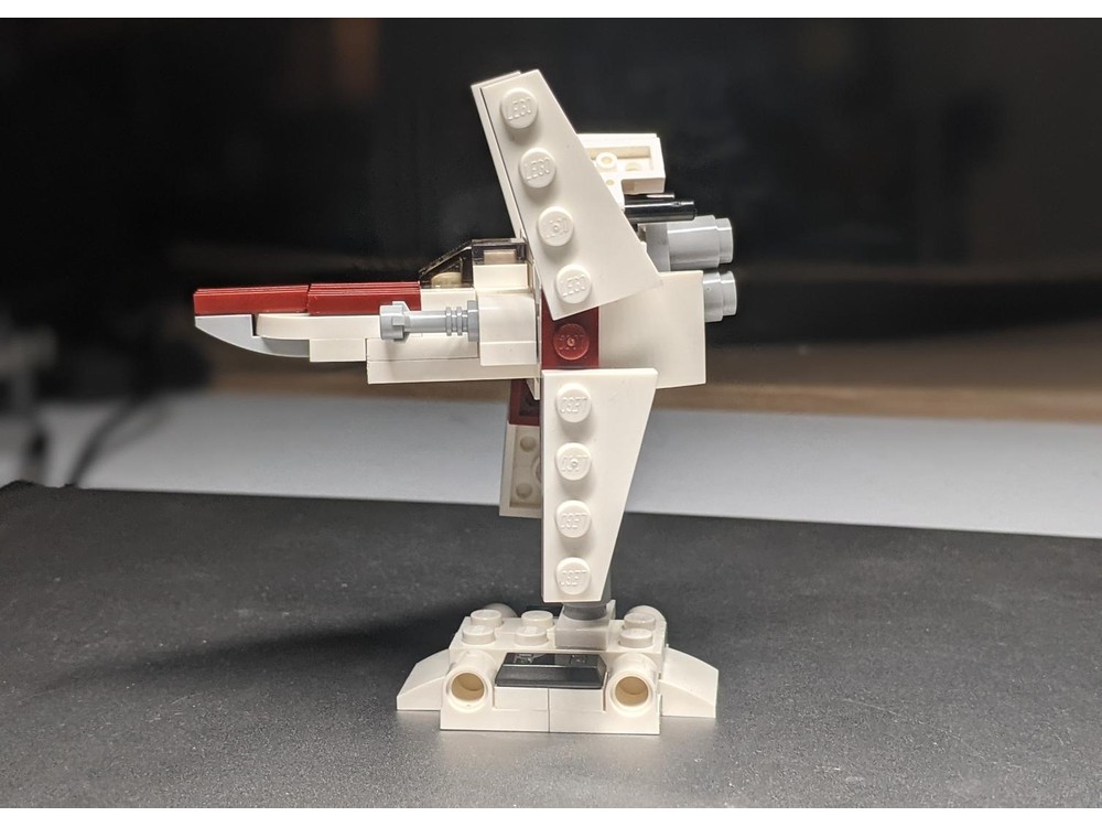 Lego Moc 30654 V Wing Starfighter By Masterbrickseparator Rebrickable