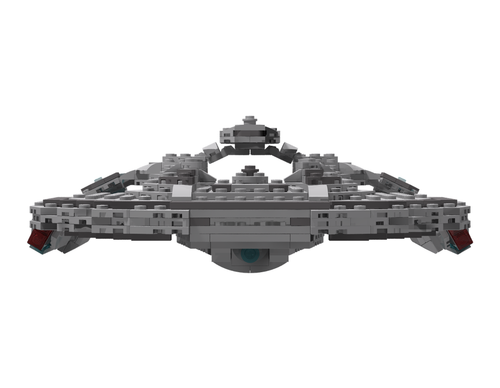 LEGO MOC USS Thunderchild Akira-Class Starship Cruiser Carrier Version ...