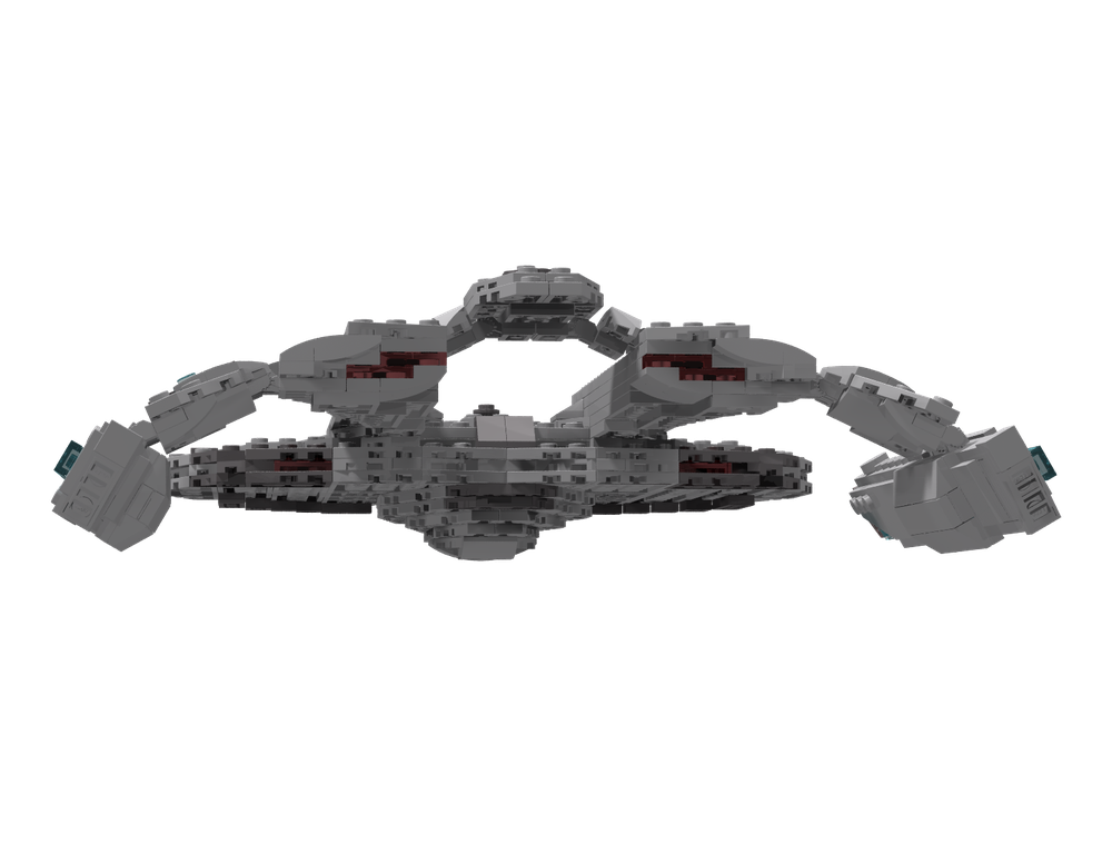 LEGO MOC USS Thunderchild Akira-Class Starship Cruiser Carrier Version ...