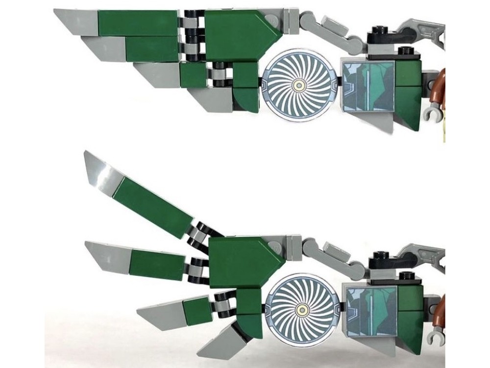 LEGO MOC Vulture Wings MK1 by Ollysgoodbrick | Rebrickable - Build with ...