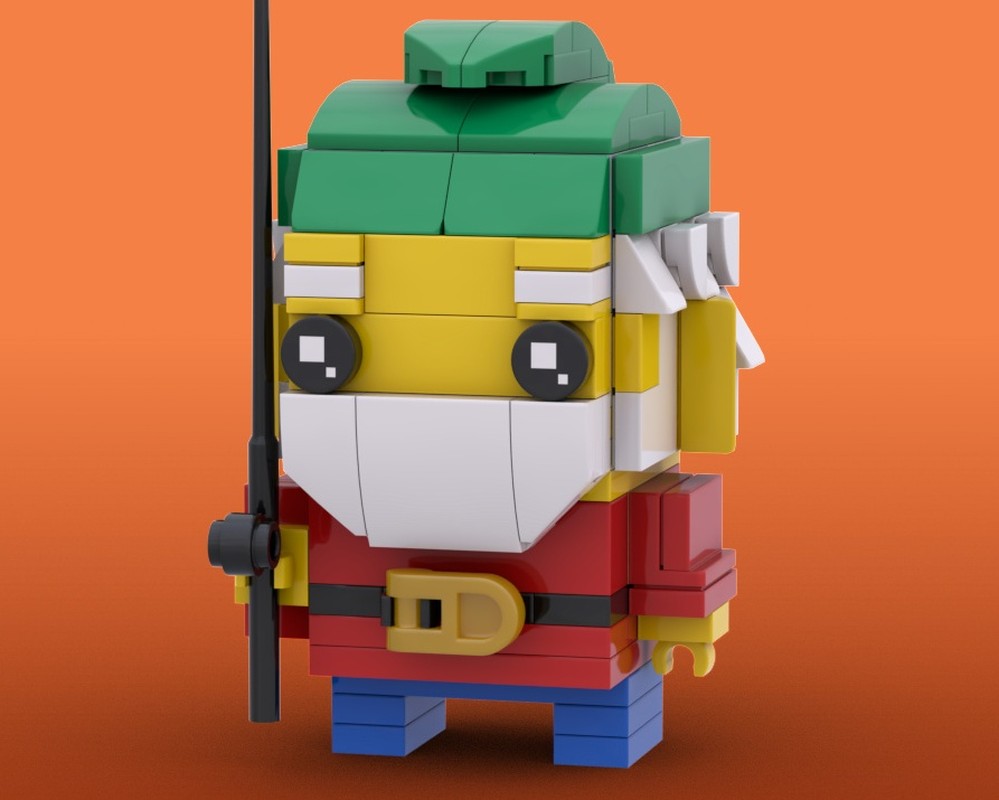 LEGO MOC Lawn Gnome by SkyCaptain | Rebrickable - Build with LEGO