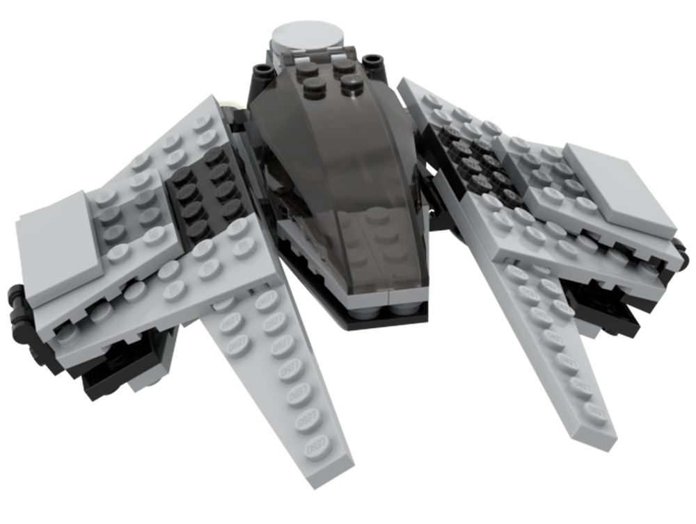 Lego Moc Black Interceptor By Geolaucha Rebrickable Build With Lego
