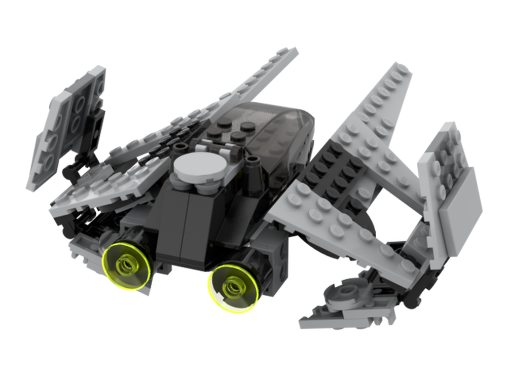 Lego Moc Black Interceptor By Geolaucha Rebrickable Build With Lego