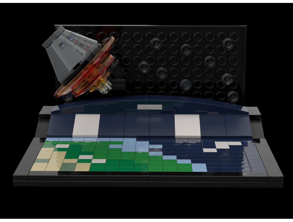 LEGO MOC Apollo Capsule Reentry by dlpitbull66 | Rebrickable - Build ...