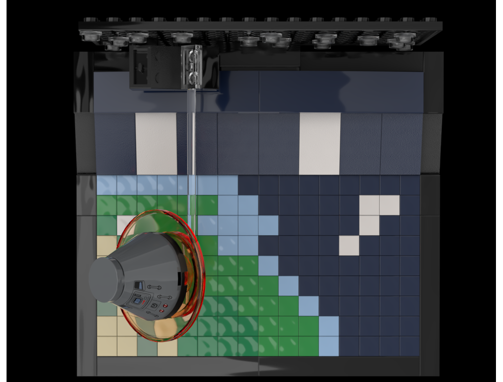 LEGO MOC Apollo Capsule Reentry by dlpitbull66 | Rebrickable - Build ...