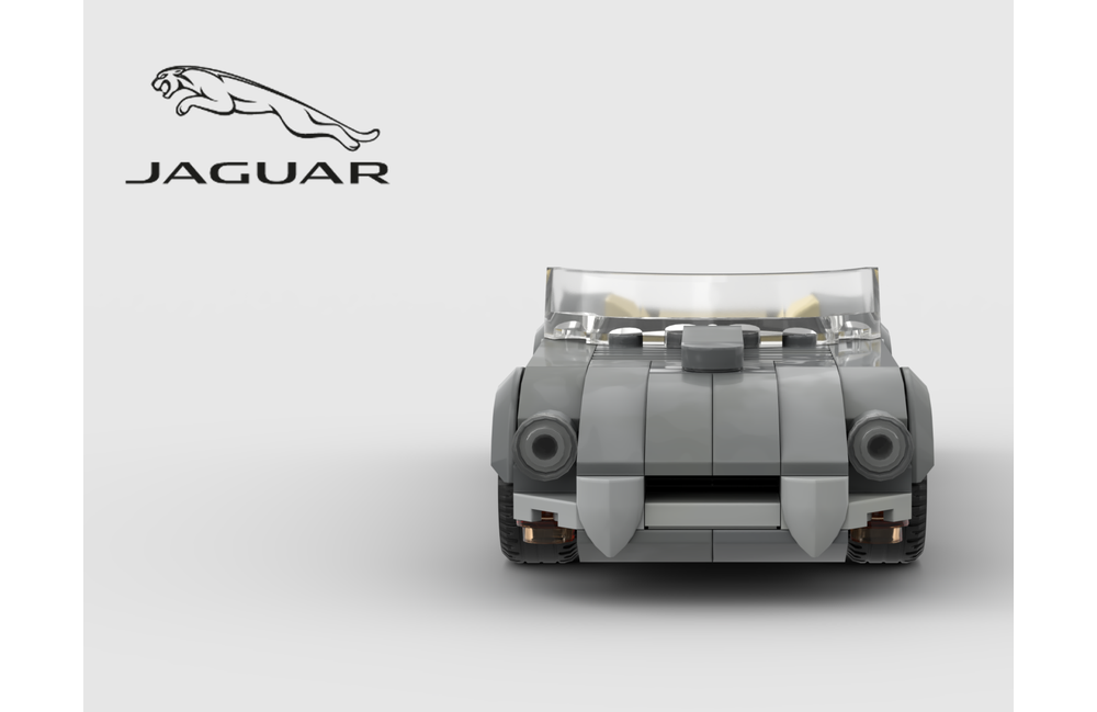 LEGO MOC Jaguar E-Type by LegoGuyTom | Rebrickable - Build with LEGO