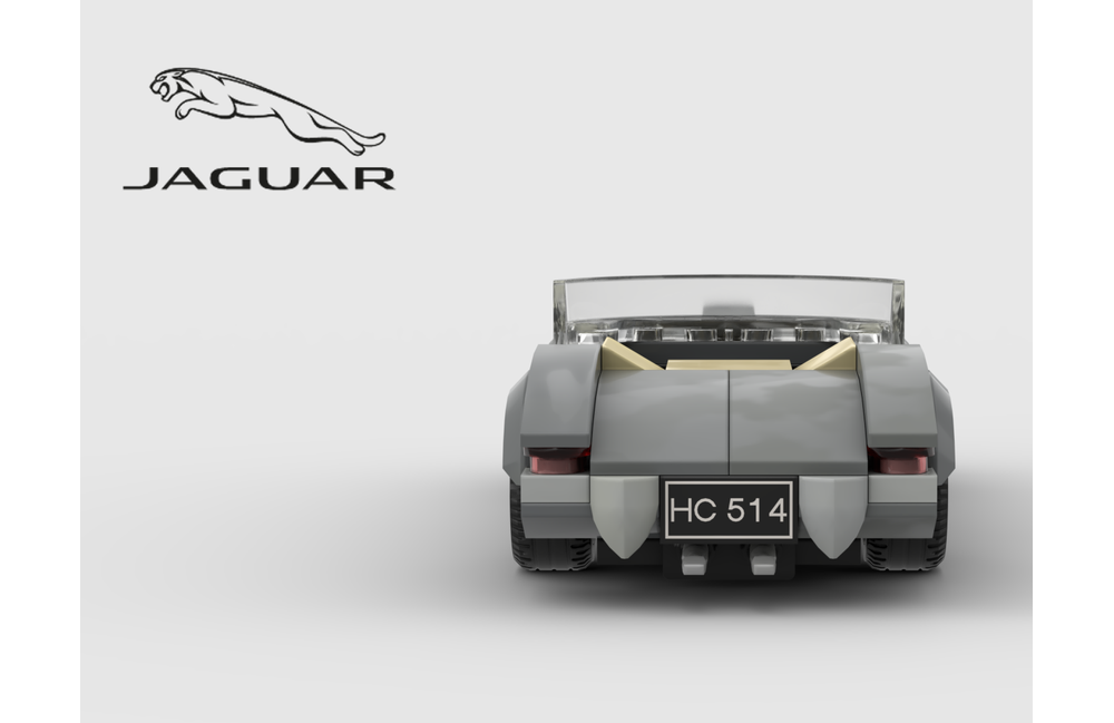 Lego Moc Jaguar E Type By Legoguytom Rebrickable Build With Lego