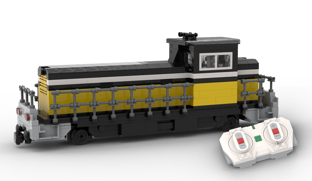 LEGO MOC Diesel locomotive - SNCF Class Y 8000 by Mimi68 | Rebrickable ...