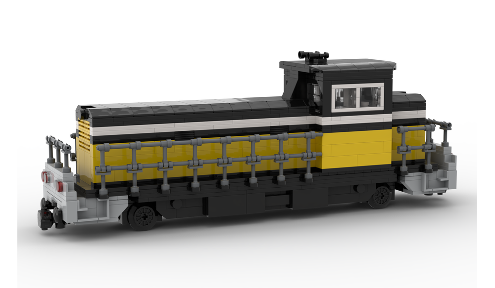 LEGO MOC Diesel locomotive - SNCF Class Y 8000 by Mimi68 | Rebrickable ...