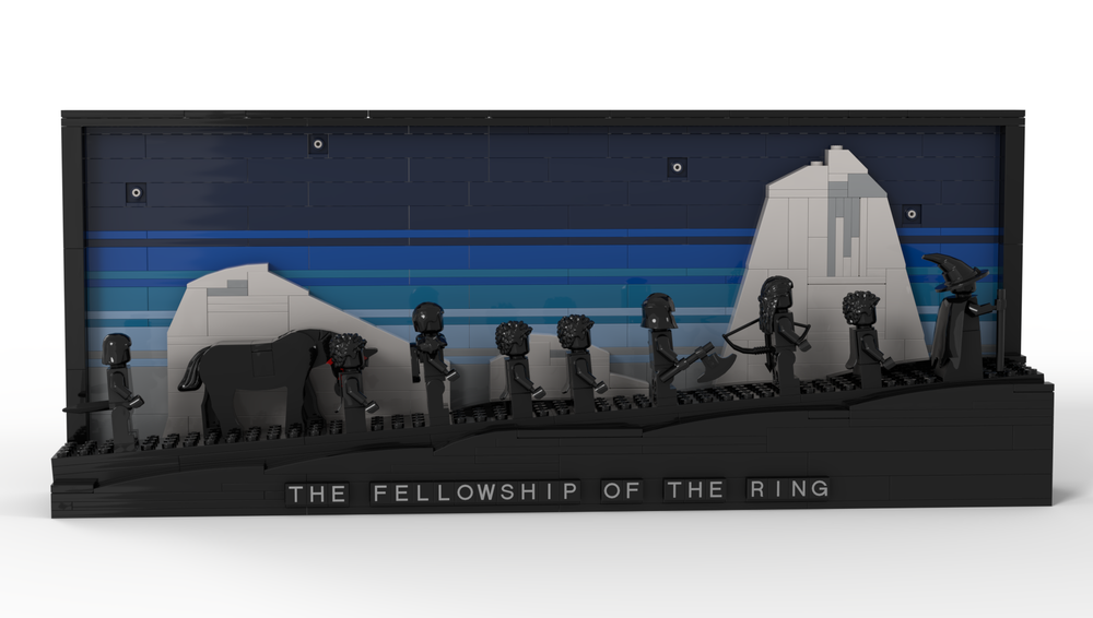LEGO MOC-196072 Landscape Fellowship of the Ring by chichikb ...