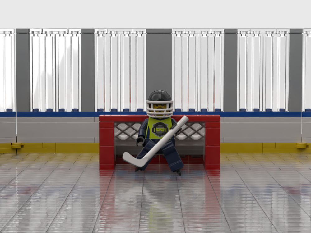 LEGO MOC Hockey Rink (Updated) by Brick Studs | Rebrickable - Build ...