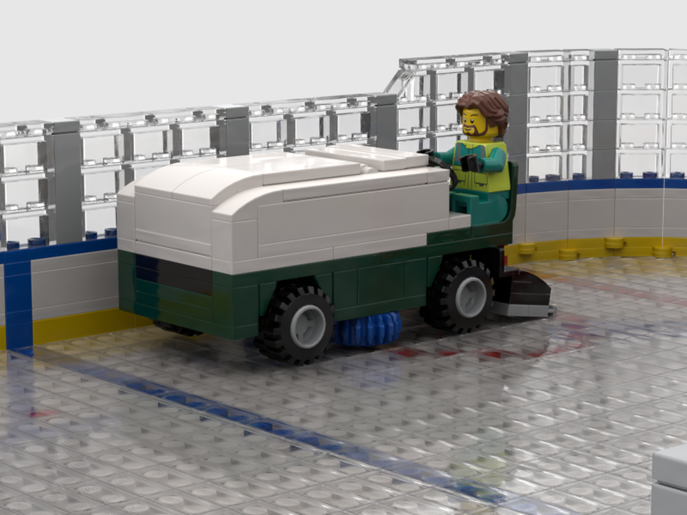 LEGO MOC Hockey Rink (Updated) by Brick Studs | Rebrickable - Build ...