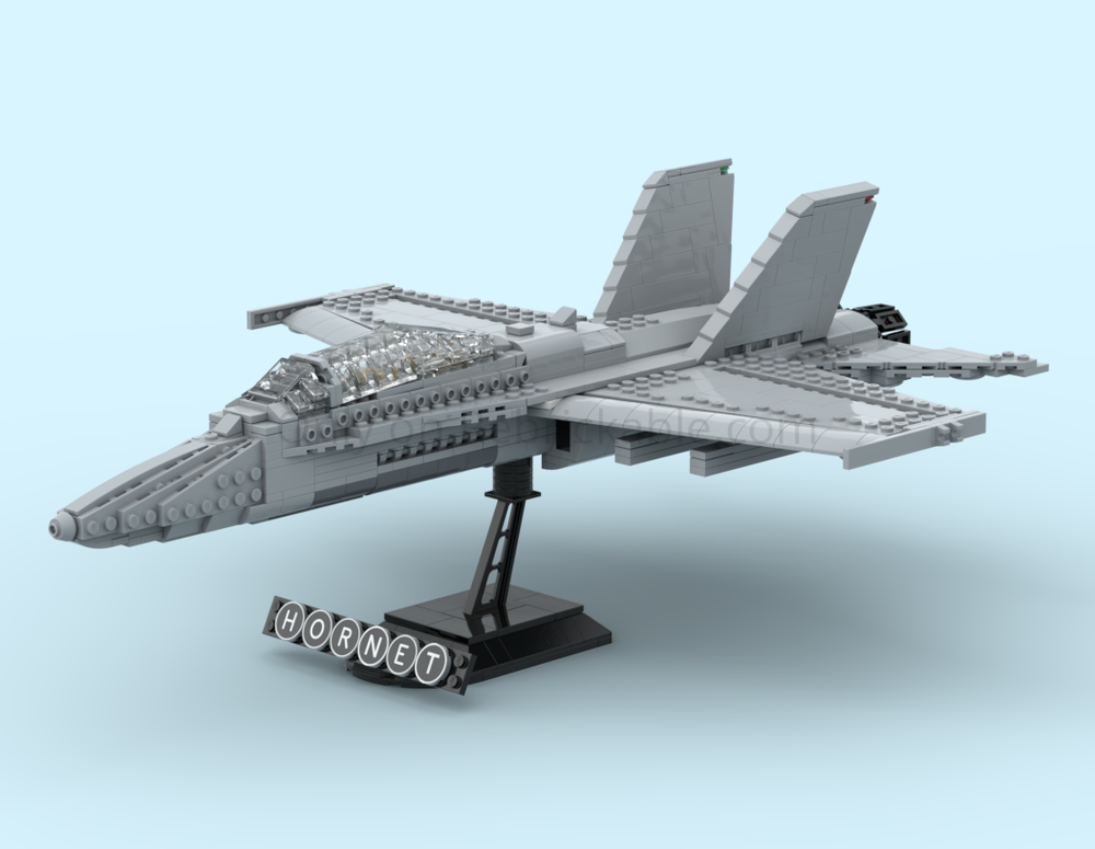 LEGO MOC F/A-18D Hornet by BespokeLegoDesigns | Rebrickable - Build ...