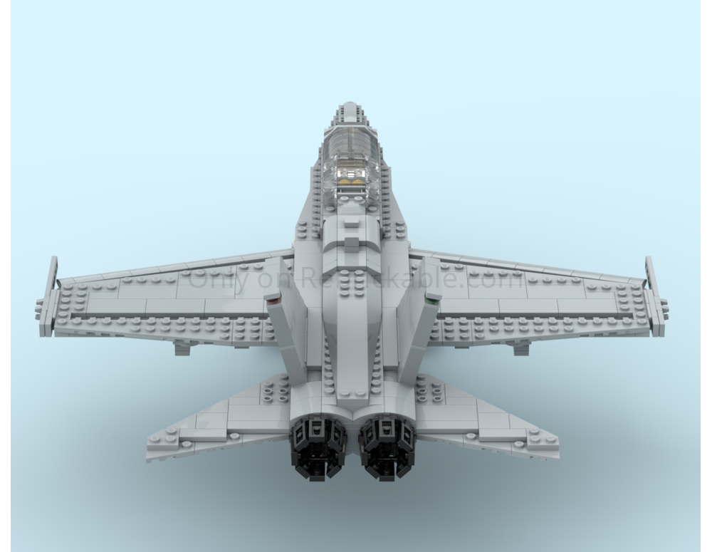 LEGO MOC F/A-18D Hornet by OttoCH6 | Rebrickable - Build with LEGO