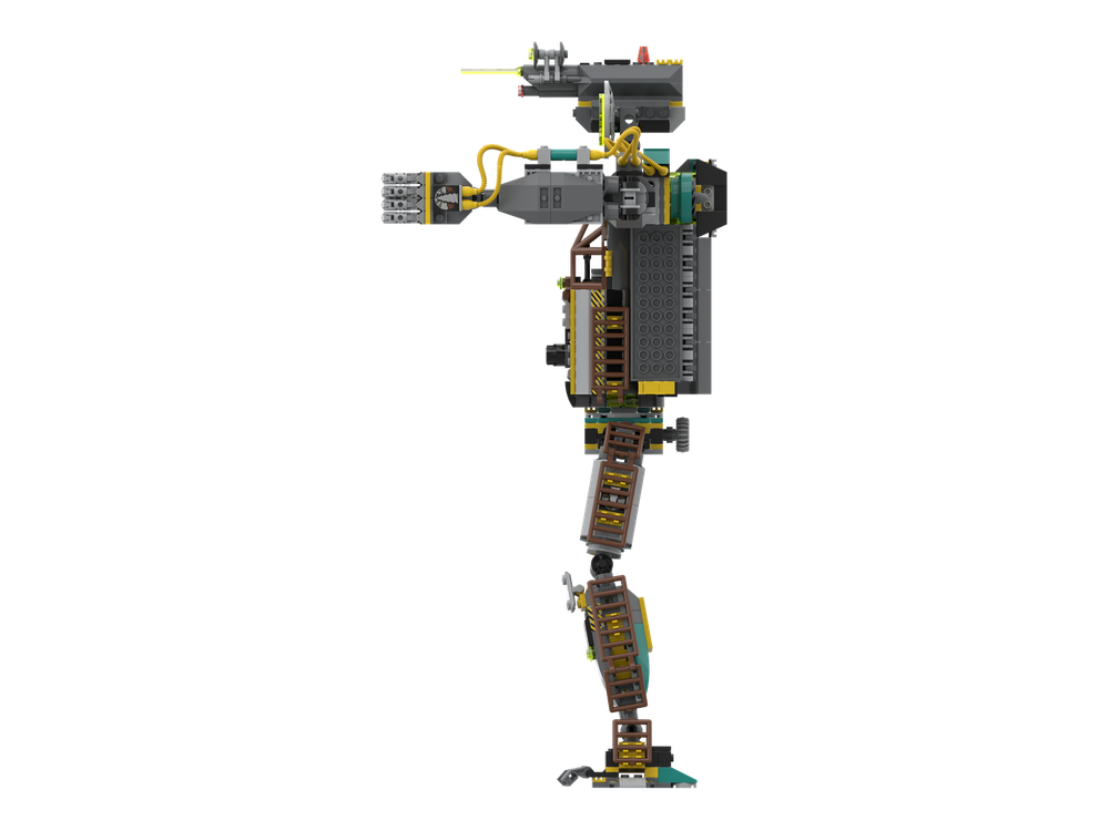 LEGO MOC-196080 Rock Raider Power Mech by LBBDE | Rebrickable - Build ...