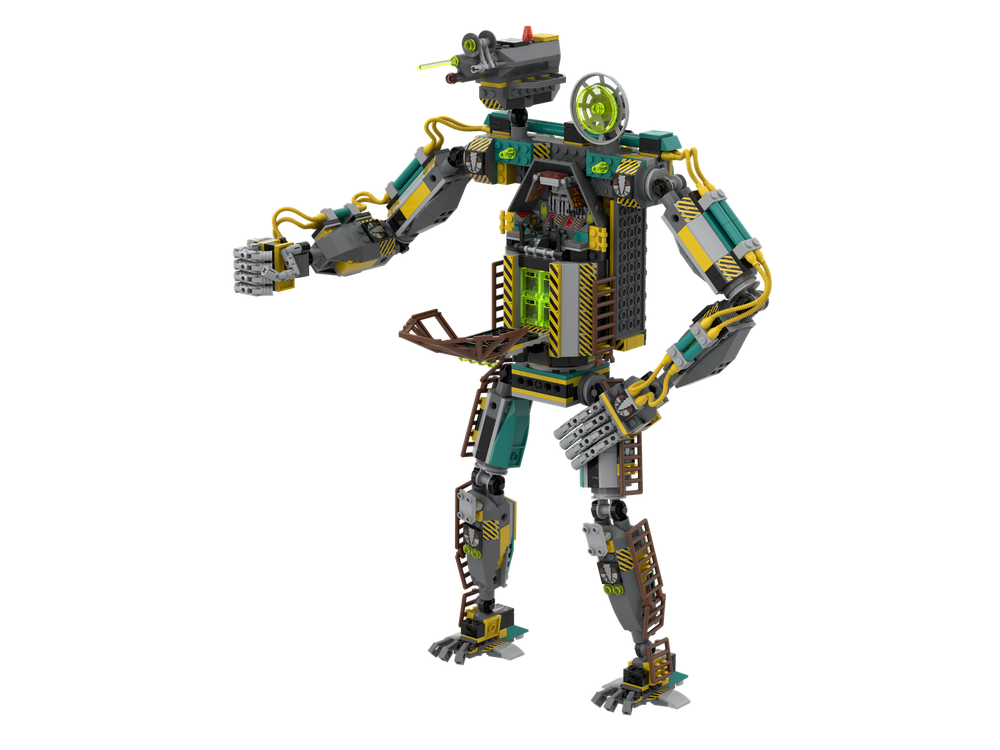 LEGO MOC Rock Raider Power Mech by LBBDE | Rebrickable - Build with LEGO