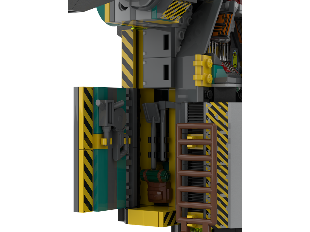 LEGO MOC Rock Raider Power Mech by LBBDE | Rebrickable - Build with LEGO