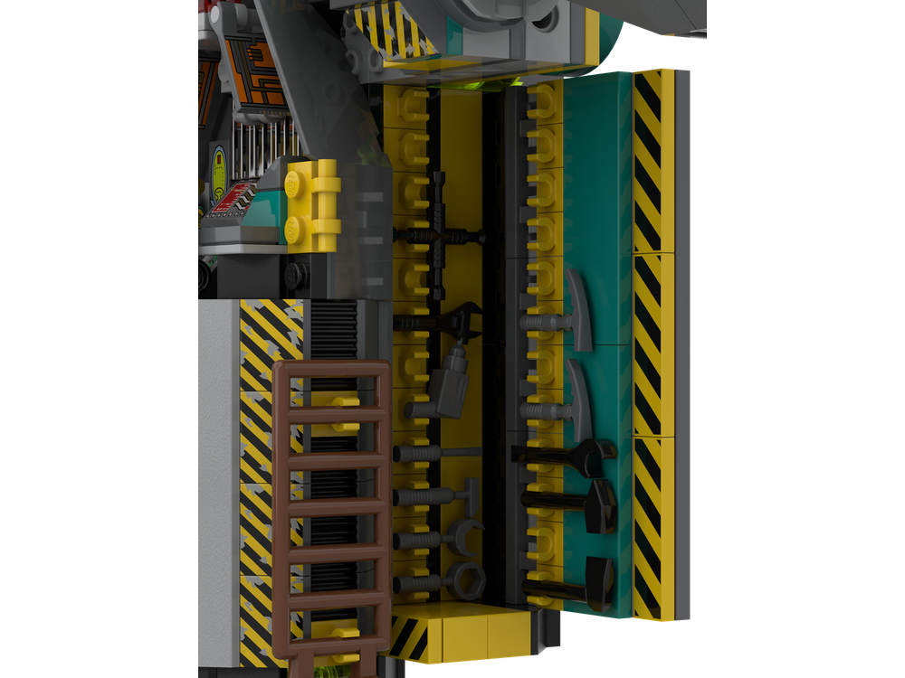LEGO MOC Rock Raider Power Mech by LBBDE | Rebrickable - Build with LEGO