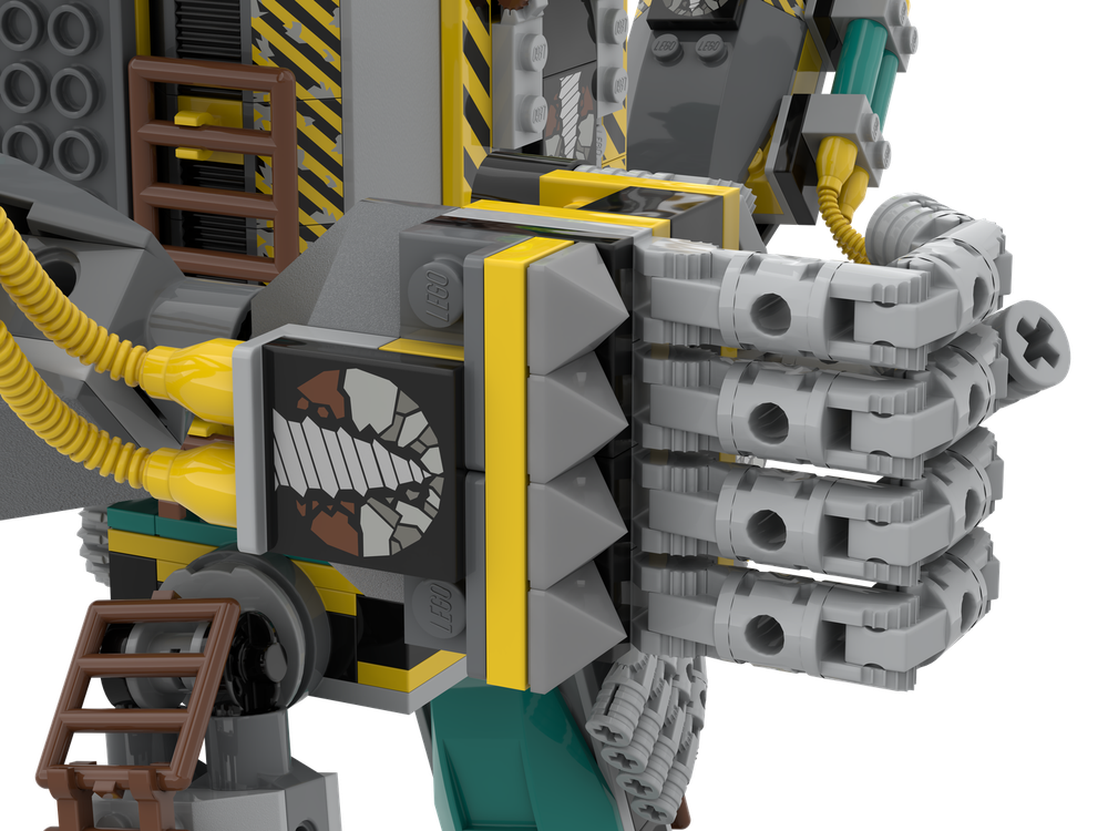 LEGO MOC-196080 Rock Raider Power Mech by LBBDE | Rebrickable - Build ...