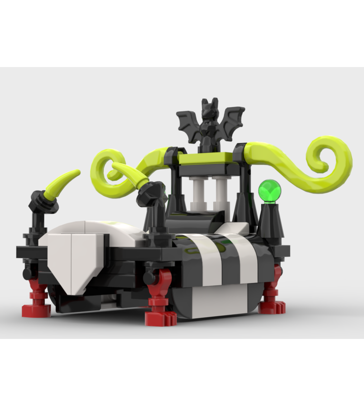 LEGO MOC Beetlejuice Burton Bed by GrandmaApolonia | Rebrickable ...
