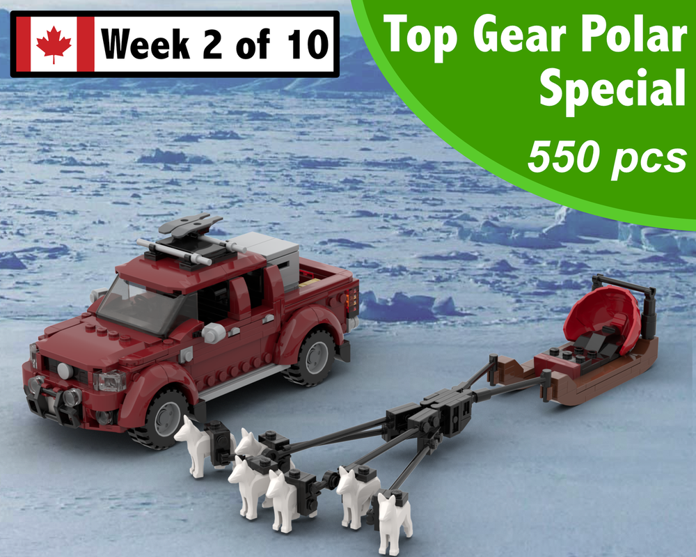 LEGO MOC Top Gear: Polar Special by Al3xW40 | Rebrickable - Build with LEGO