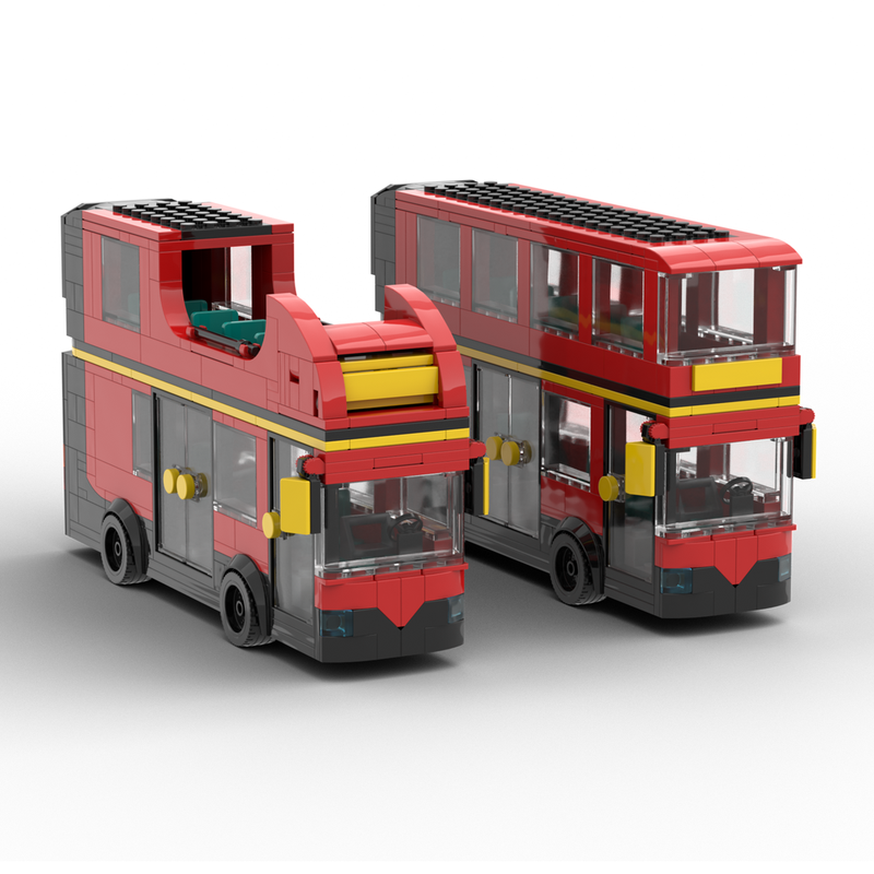 LEGO MOC 60407 Sightseeing Bus Alternatives by BuildLab | Rebrickable ...