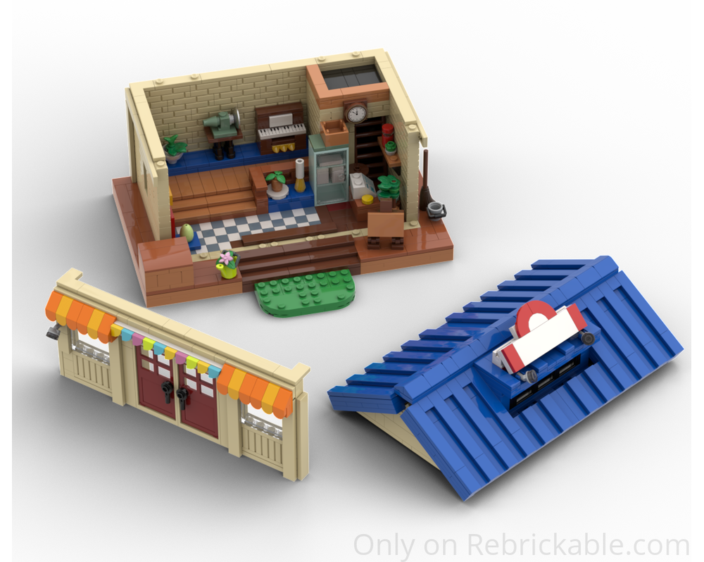 Lego Moc Nooks Cranny By Rebelnili Rebrickable Build With Lego