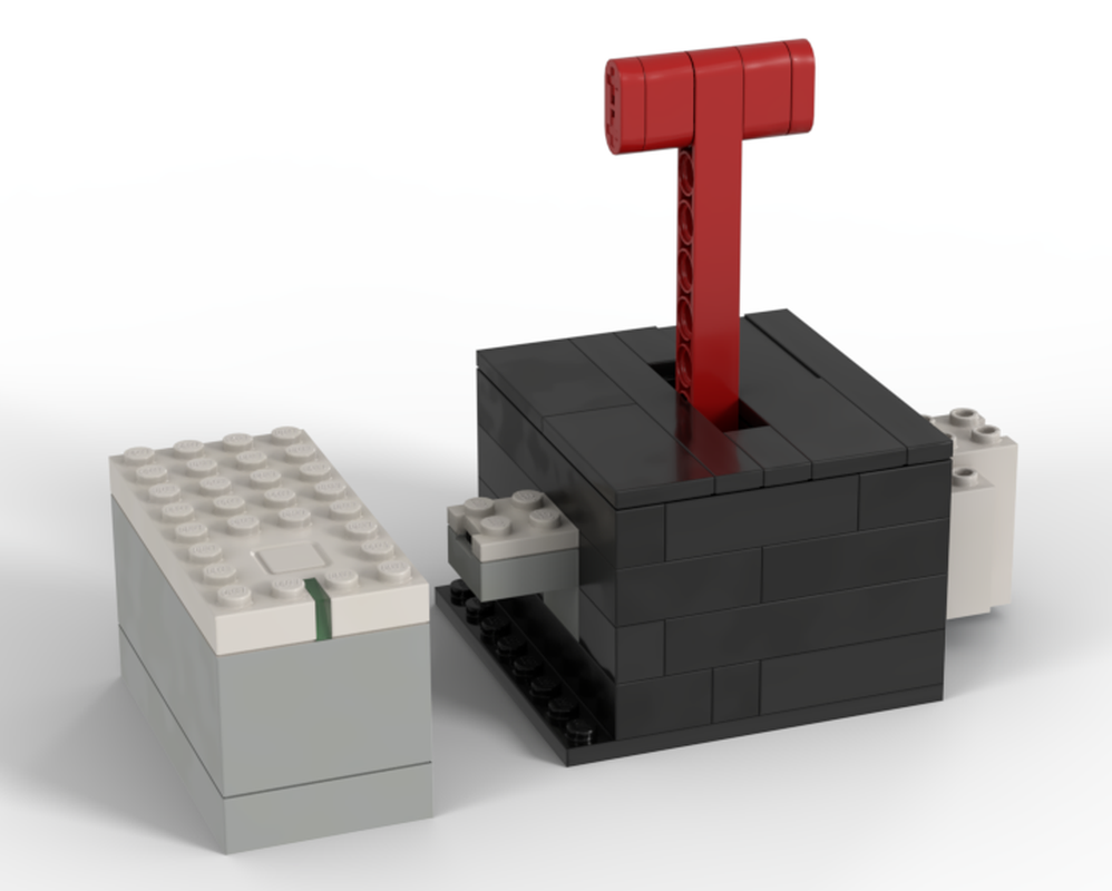 LEGO MOC Simple Useless Box by trky.JRKy | Rebrickable - Build with LEGO