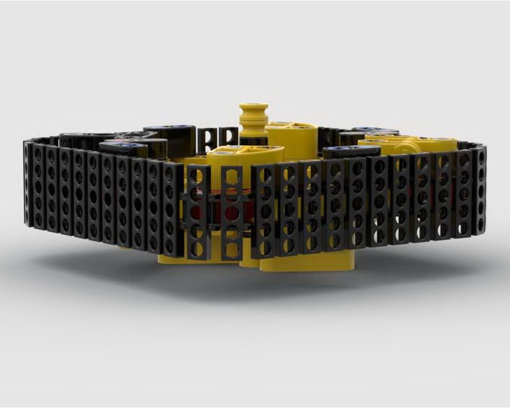 LEGO MOC Giant Fidget Spinner 42163 Alternative by ErikGS | Rebrickable ...