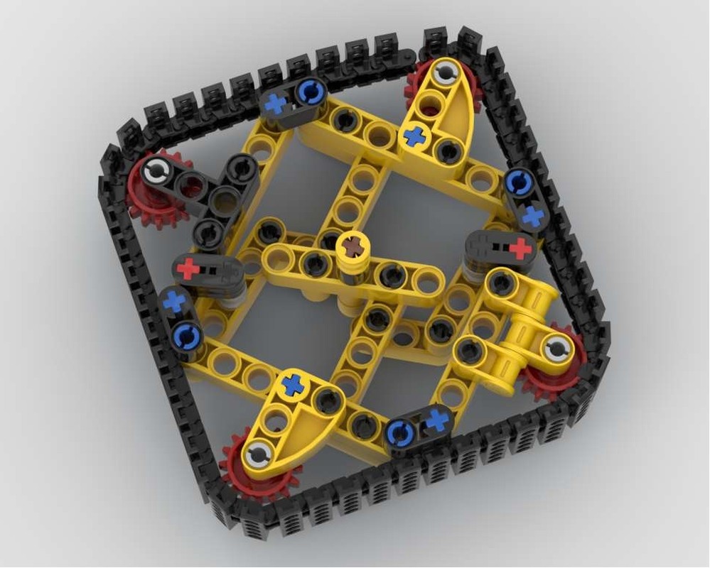 LEGO MOC Giant Fidget Spinner 42163 Alternative by ErikGS | Rebrickable ...