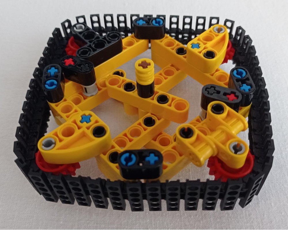 Lego Moc Giant Fidget Spinner 42163 Alternative By Erikgs Rebrickable
