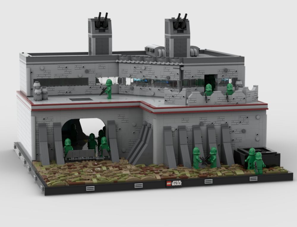 LEGO MOC Clone Ryloth Base by comoto31 | Rebrickable - Build with LEGO