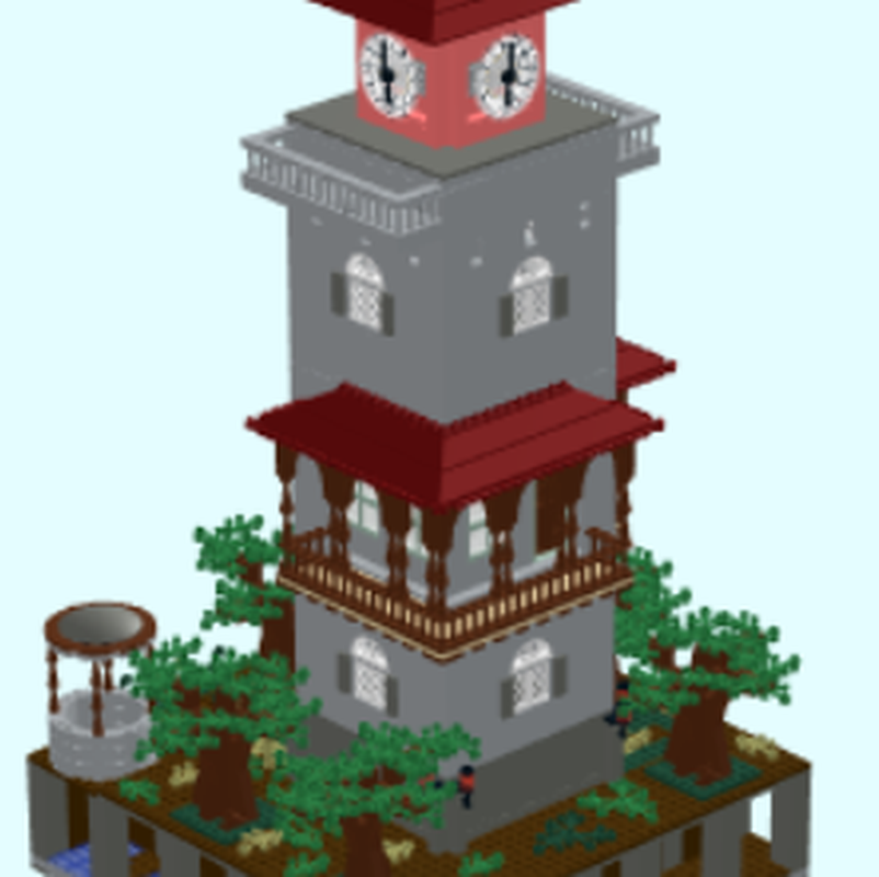 LEGO MOC Ghost Tower by Picture_In_Mind | Rebrickable - Build with LEGO