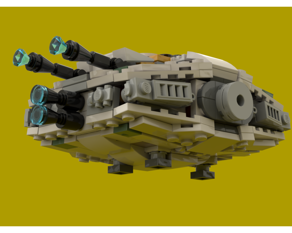 LEGO MOC Micro Ghost by x_luca_x3 | Rebrickable - Build with LEGO